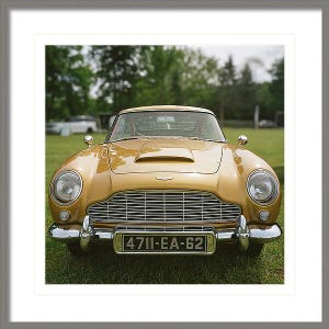 Aston Martin DB5 Art: James Bond 007 Car Poster - Etsy
