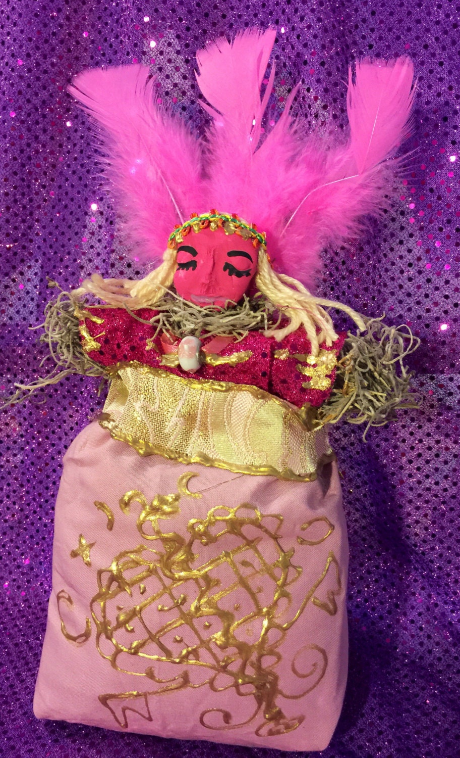 Erzulie Freda Voodoo Veve Altar Doll - Etsy
