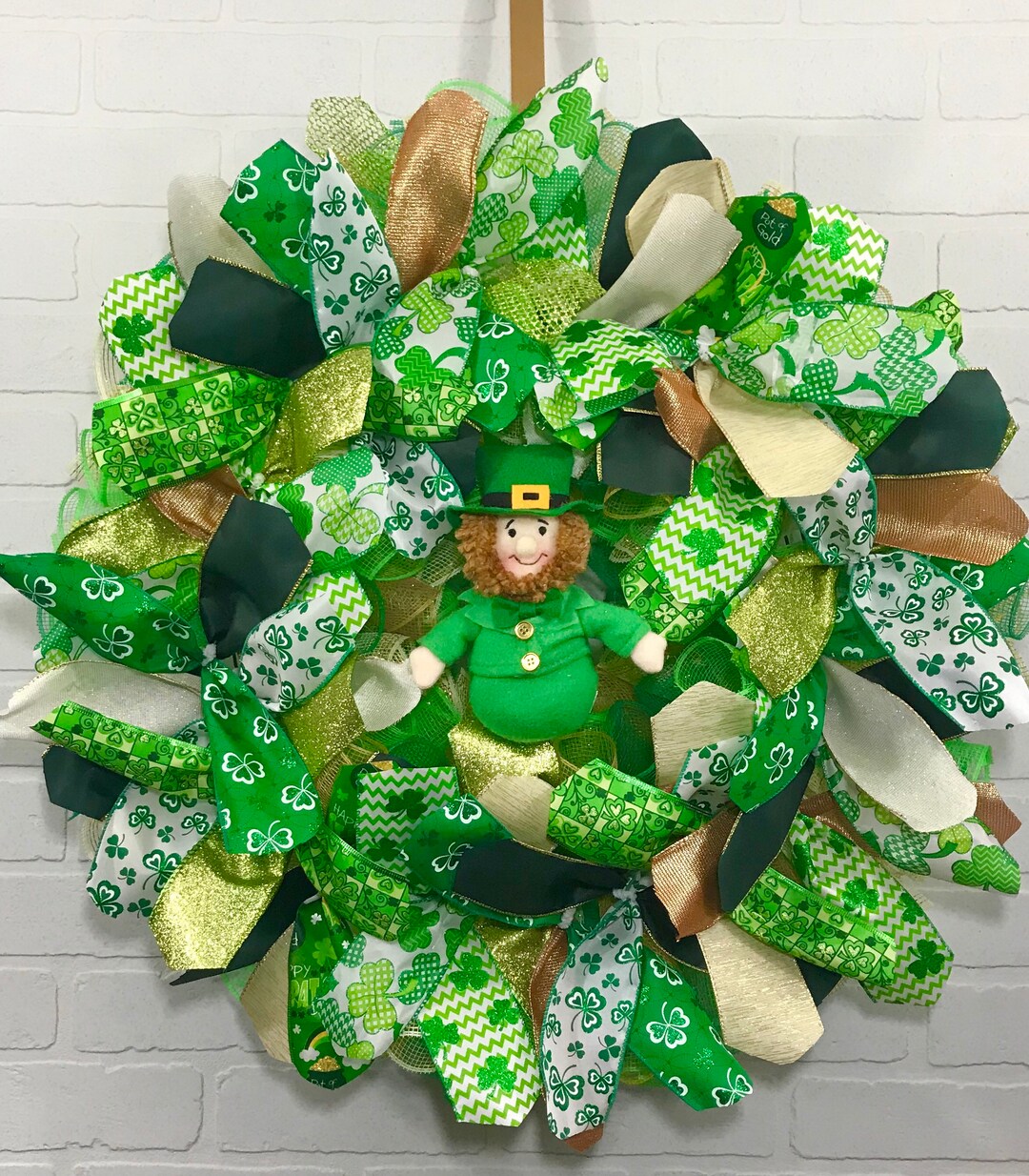 Corona del Día de San Patricio, Decoración de San Patricio, Corona de ...