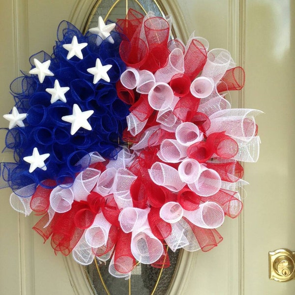 Labor Day Wreath - Etsy