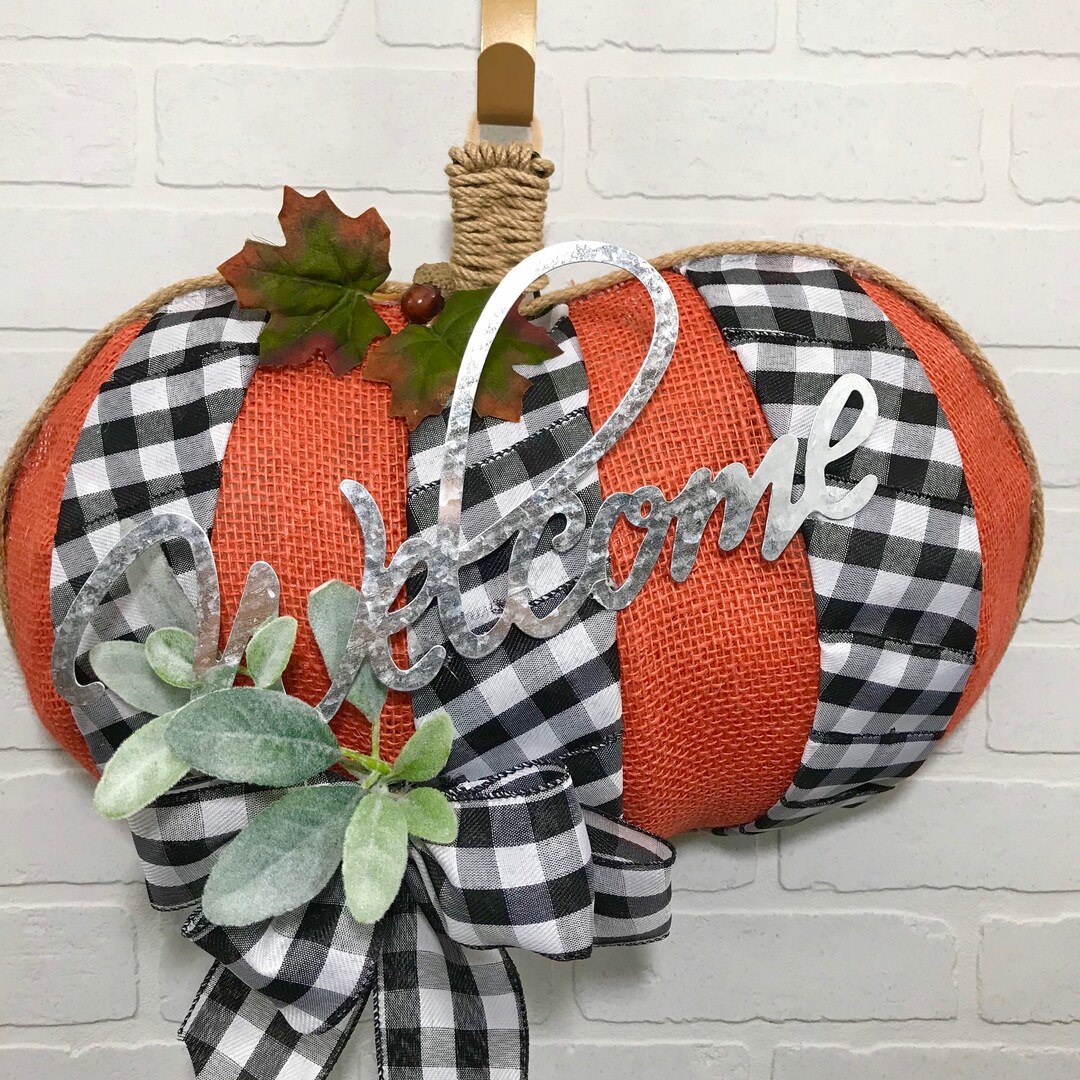 Fall Wreath, Autumn Wreath, Halloween Wreath, Thanksgiving Wreath ...