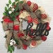 Hello Wreath, Farmhouse Decor, Everyday Wreath, Year Round Wreath ...