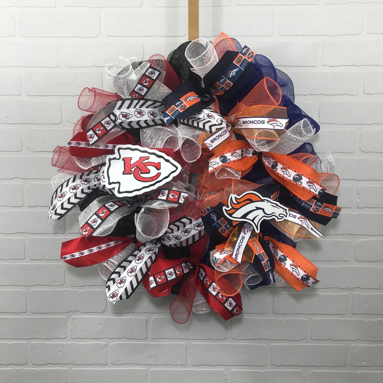 Football Decor Football Wreath Football Door Wreath | Etsy