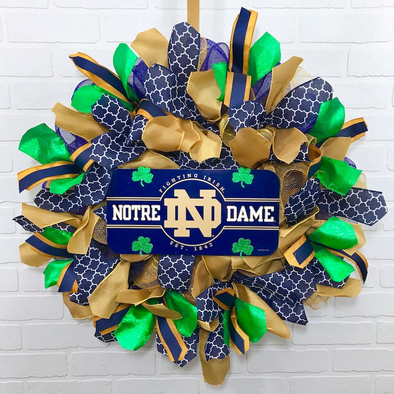 Notre Dame Sign - Etsy