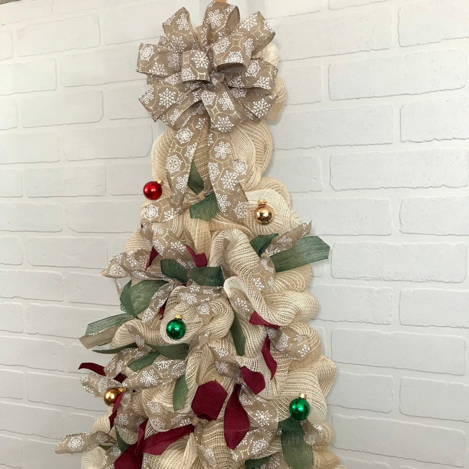 Christmas Tree Wreath Christmas Wreath Christmas Decor | Etsy