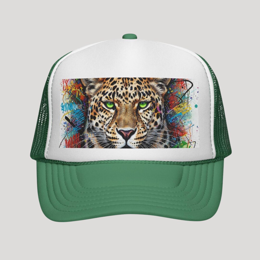 Trucker Caps, Cheetah Print, Pink Caps, Mesh Hat, Truckers - Etsy