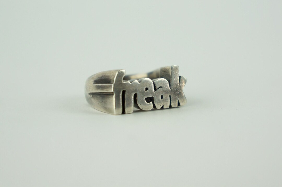 Silver Ring - Freak | Sterling Silver | Handmade Jewelry | Men's Ring ...