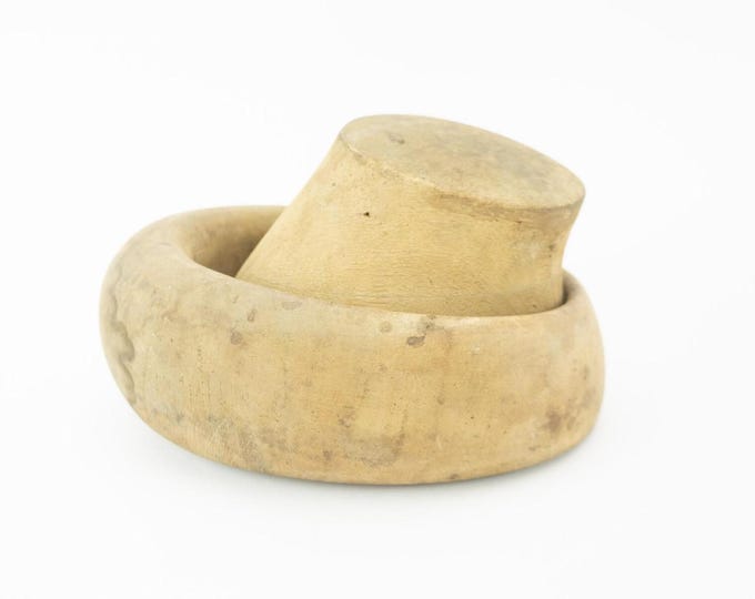 Antique Hat Form | 1940s | Wooden Hat Block | Carved Form | Rare Model ...