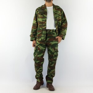 Vintage M47 Camo Lizard Set 1970s French Army Combat Uniform Military ...