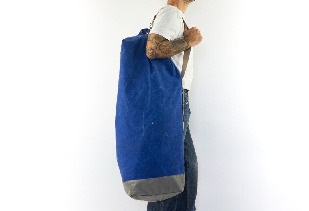 Millet | Vintage Duffle Bag | 1960s | Hiking Bag | Barracks Bag ...