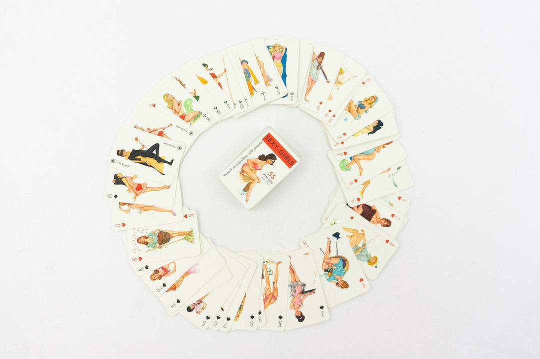 Sexy Girls Vintage Pin-up Card Game 1960s Collectible - Etsy