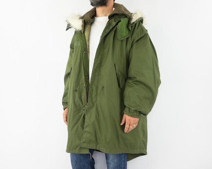 U.S. Army Vintage M-51 Parka 1980s | Military Fishtail Field Jacket ...