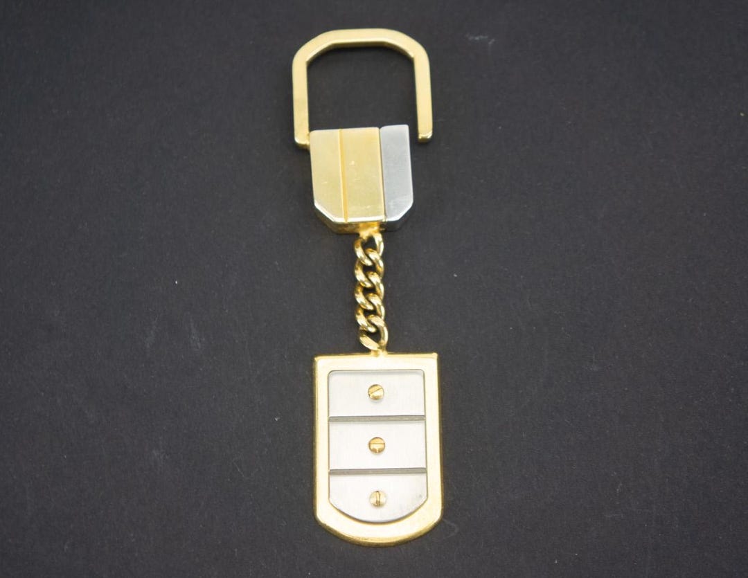 Lancel - Paris | Vintage Keychain | 1980s | Coat of Arms Shape Keyrings ...