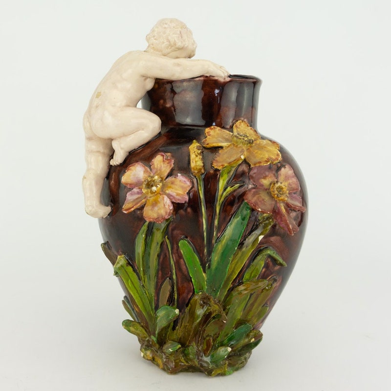 Barbotine Pottery - Etsy