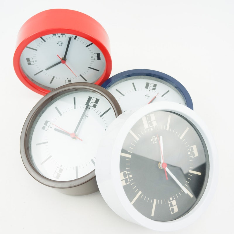 80s Wall Clock - Etsy