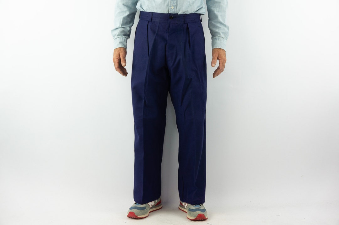 PTT Postal Service | Vintage Chore Work Pants | 1960s | Workwear | Bleu ...