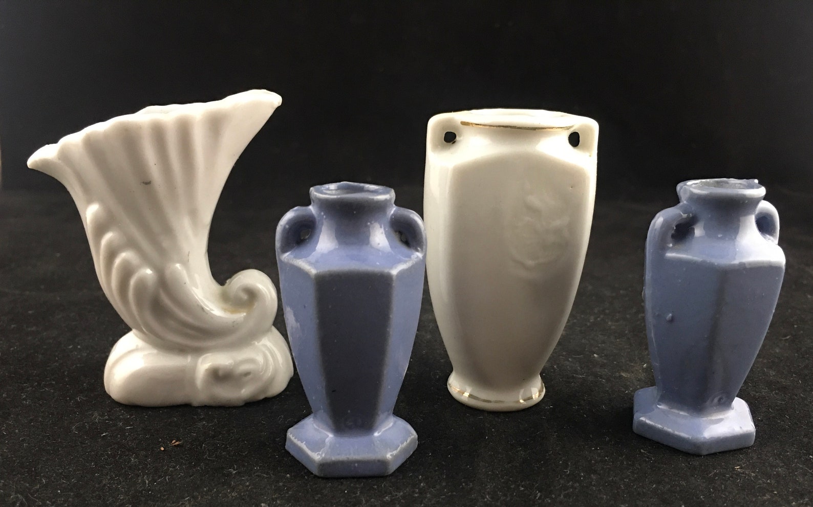 4 Vintage Porcelain Mini Vases Occupied Japan | Etsy