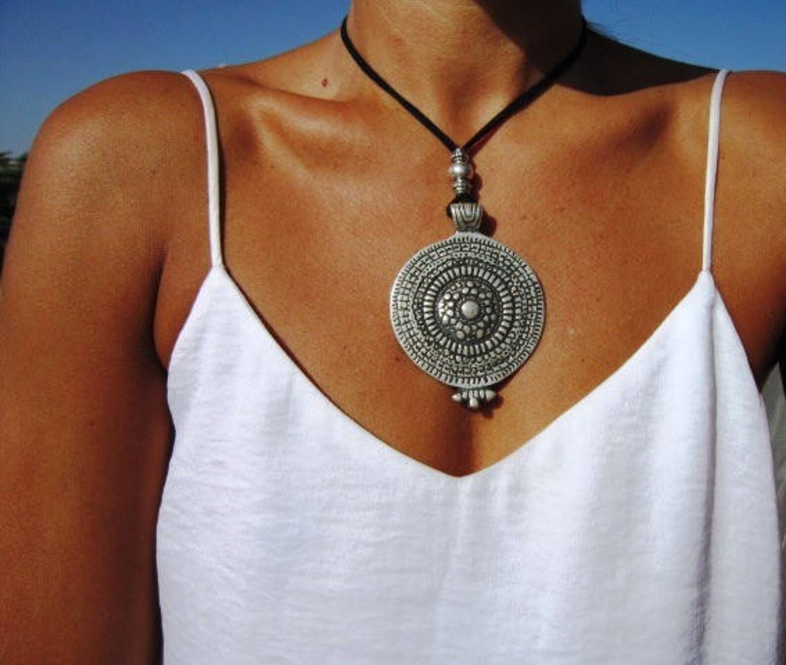 Long Necklace Boho Necklace Boho Jewelry Bohemian Jewelry - Etsy