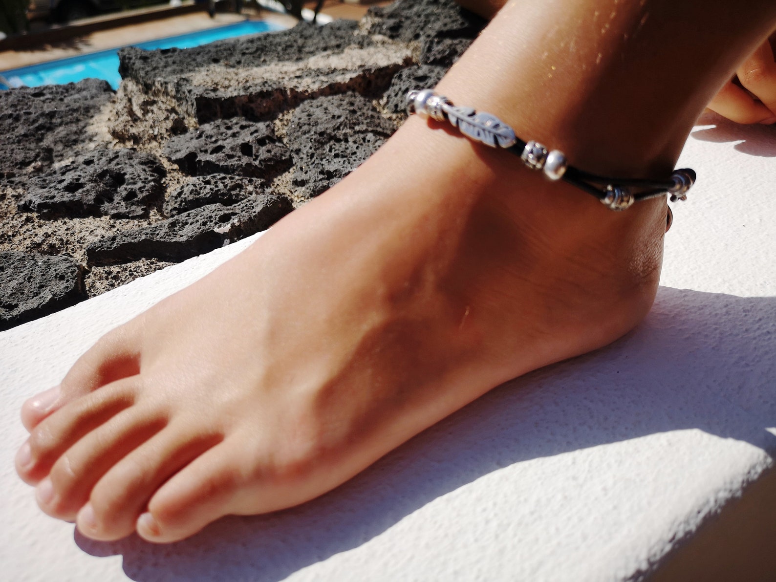 Bohemian Style Anklet Feather Ankle Bracelet Bohemian - Etsy