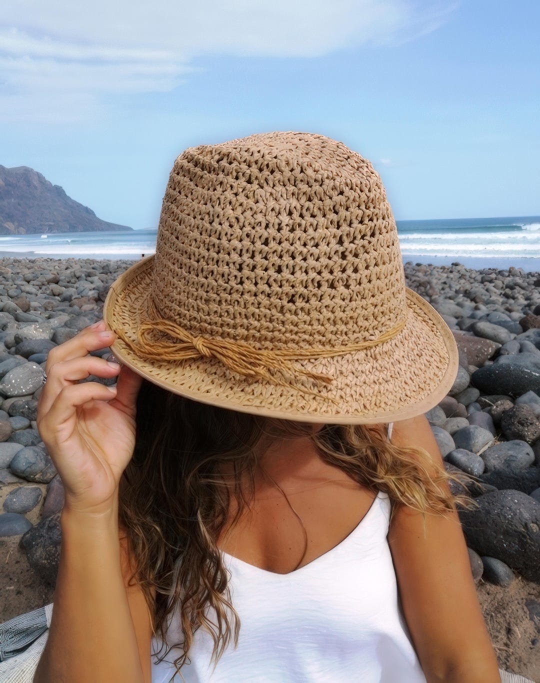 SALE 70% Fedora Hat for Women, Sun Hats, Beach Hats, Straw Hat, Womens ...