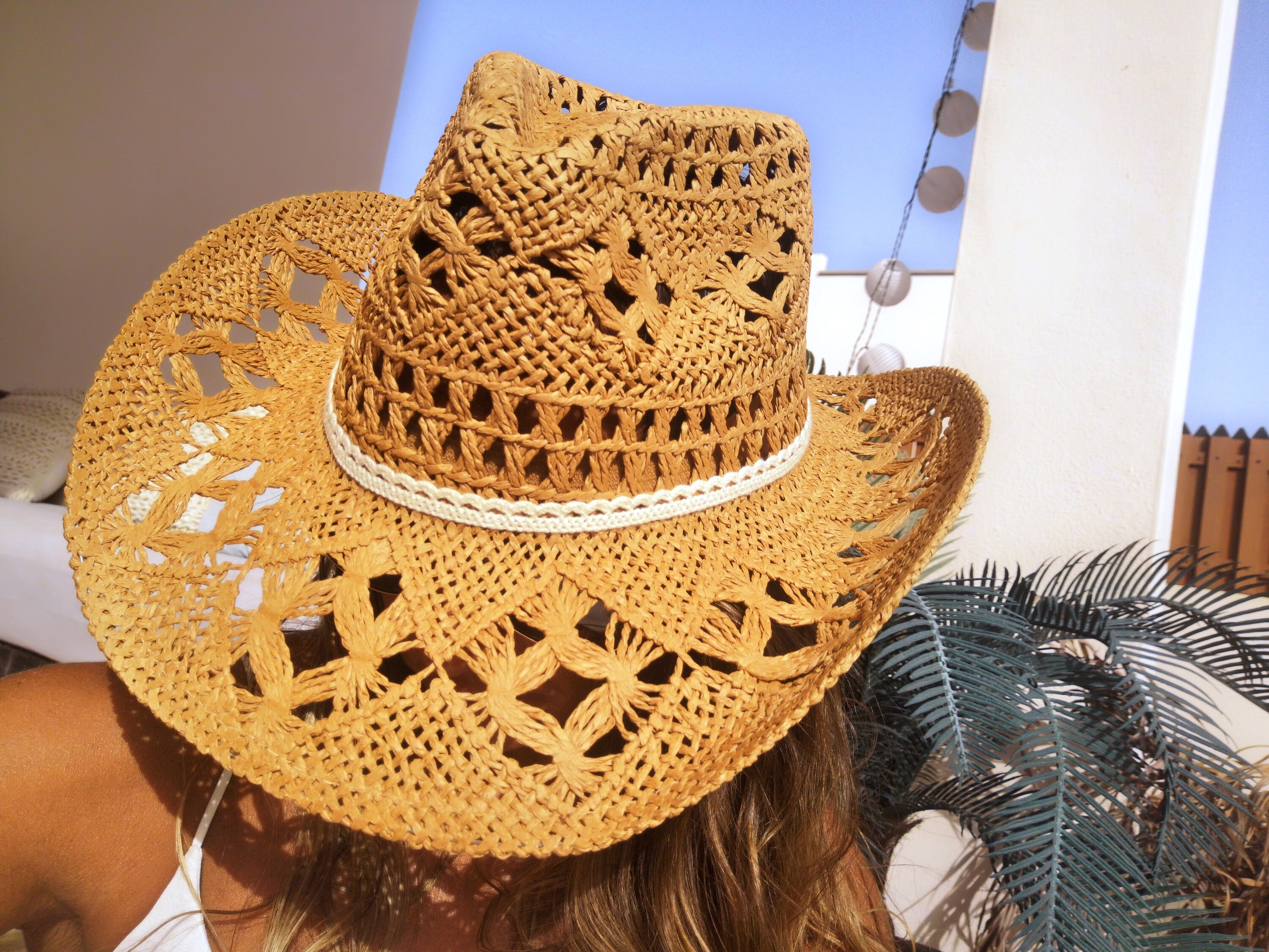 Boho cowboy hats for women bohemian cowgirl straw hat | Etsy