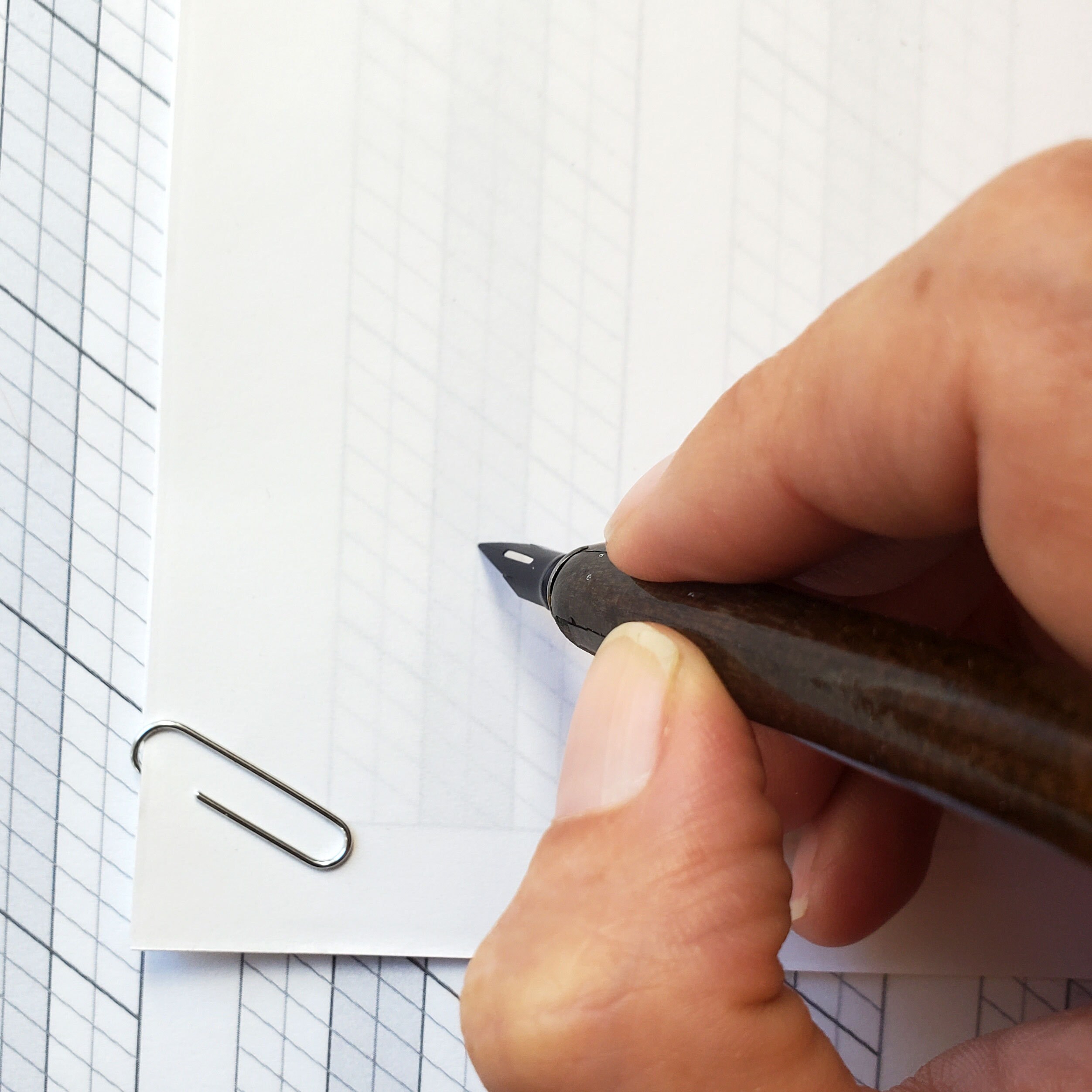 Printable 4mm Copperplate Practice Guidesheet - Etsy