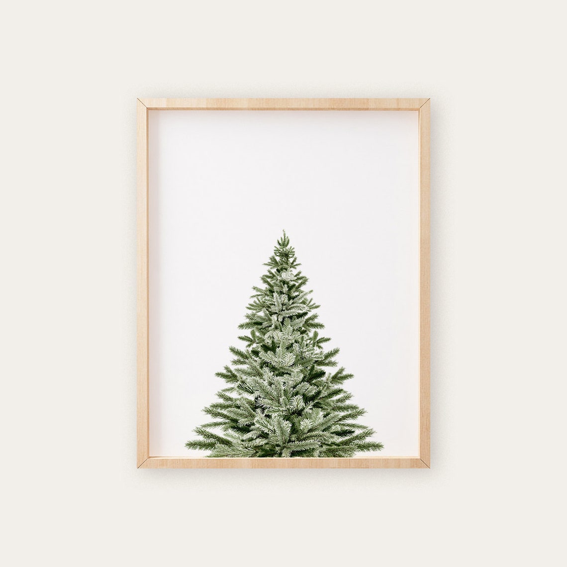 INSTANT DOWNLOAD Christmas Pine Tree Print Christmas | Etsy