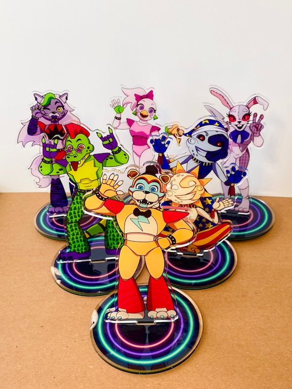 FNAF Security Breach Acrylic Standees - Etsy Australia