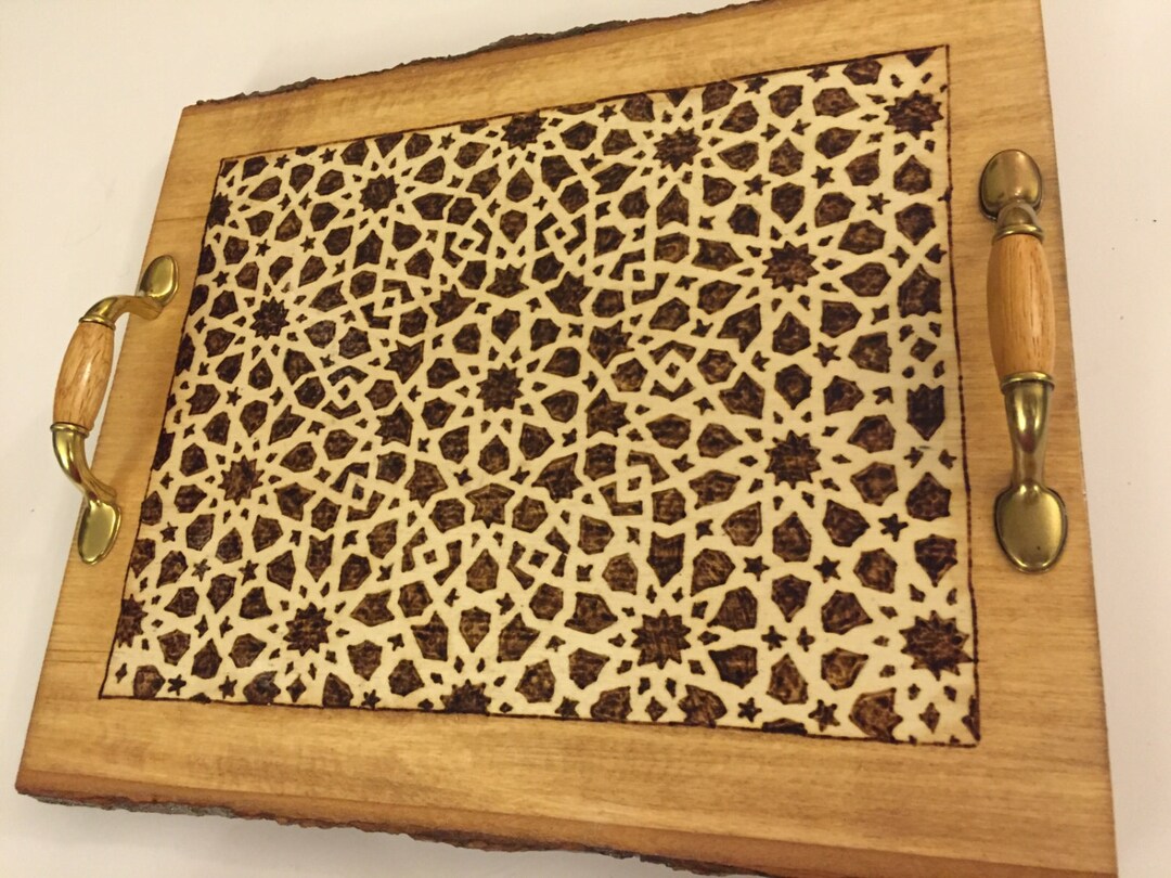 Decorative Tray; Coffee Table Tray; Coaster Tray; Moroccan Design ...