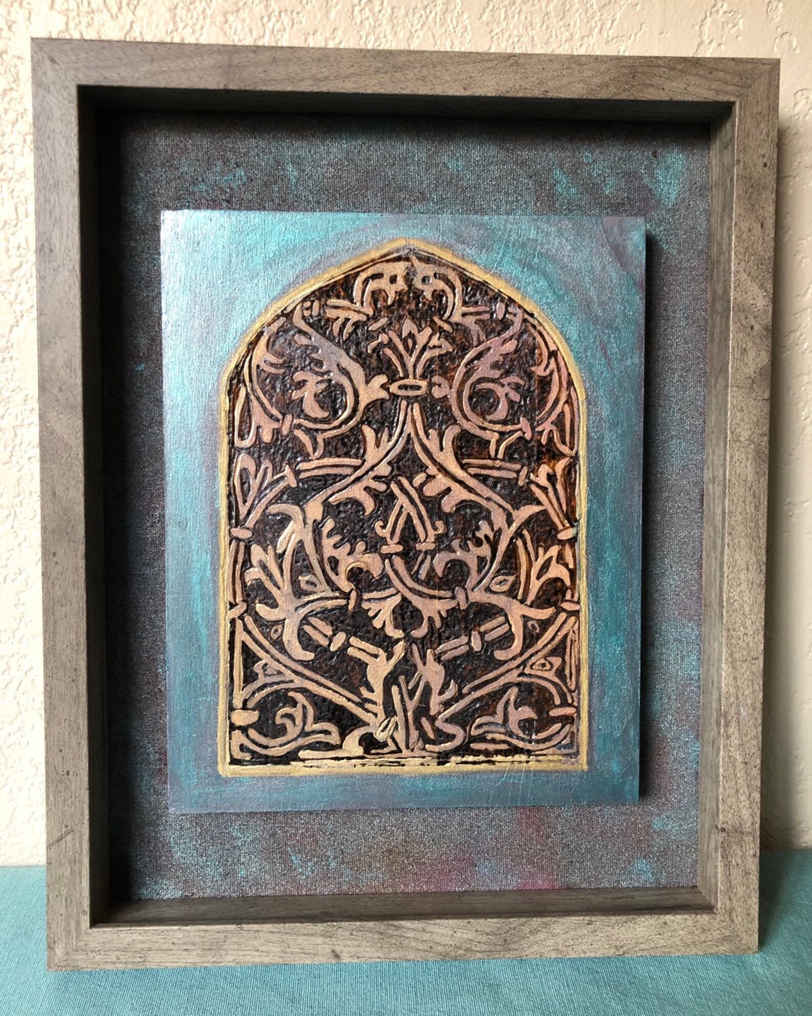 The Arabesque 11 X 14 Medieval Arabesque Window - Etsy