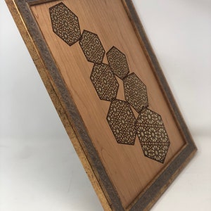 The Arabesque® Medieval Islamic Geometric Wall Art Featuring Engraved ...