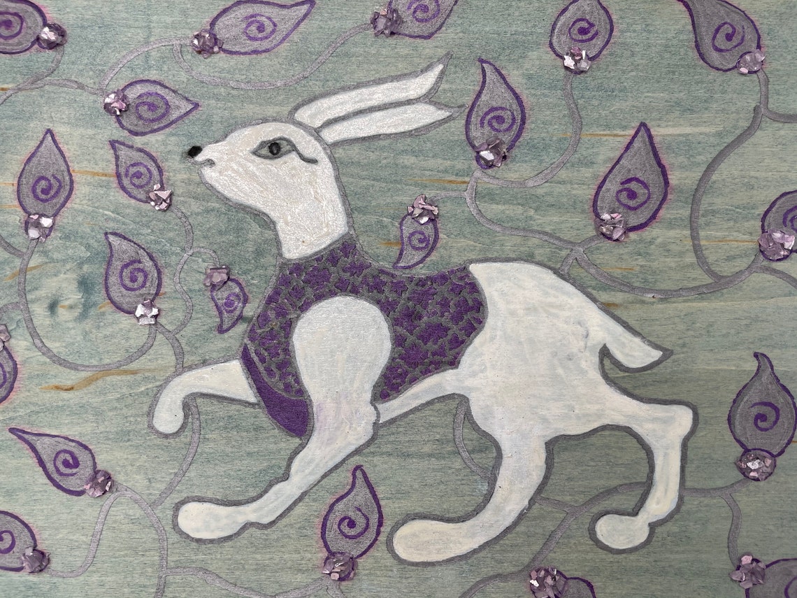 The Arabesque® White Rabbit Medieval 11th Century Fatimid - Etsy