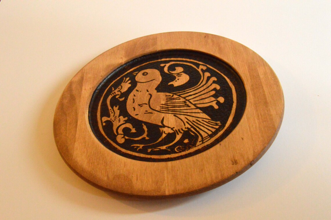 Collector's Plate Wooden Home Accent Wood Plate Wedding - Etsy