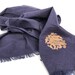 The Arabesque's Fine Linen Bunny Scarf. All-year Stylish Handmade Scarf ...