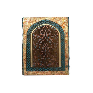 The Arabesque® Elegant Wooden Wall Art - Medieval Fatimid Arabesque ...