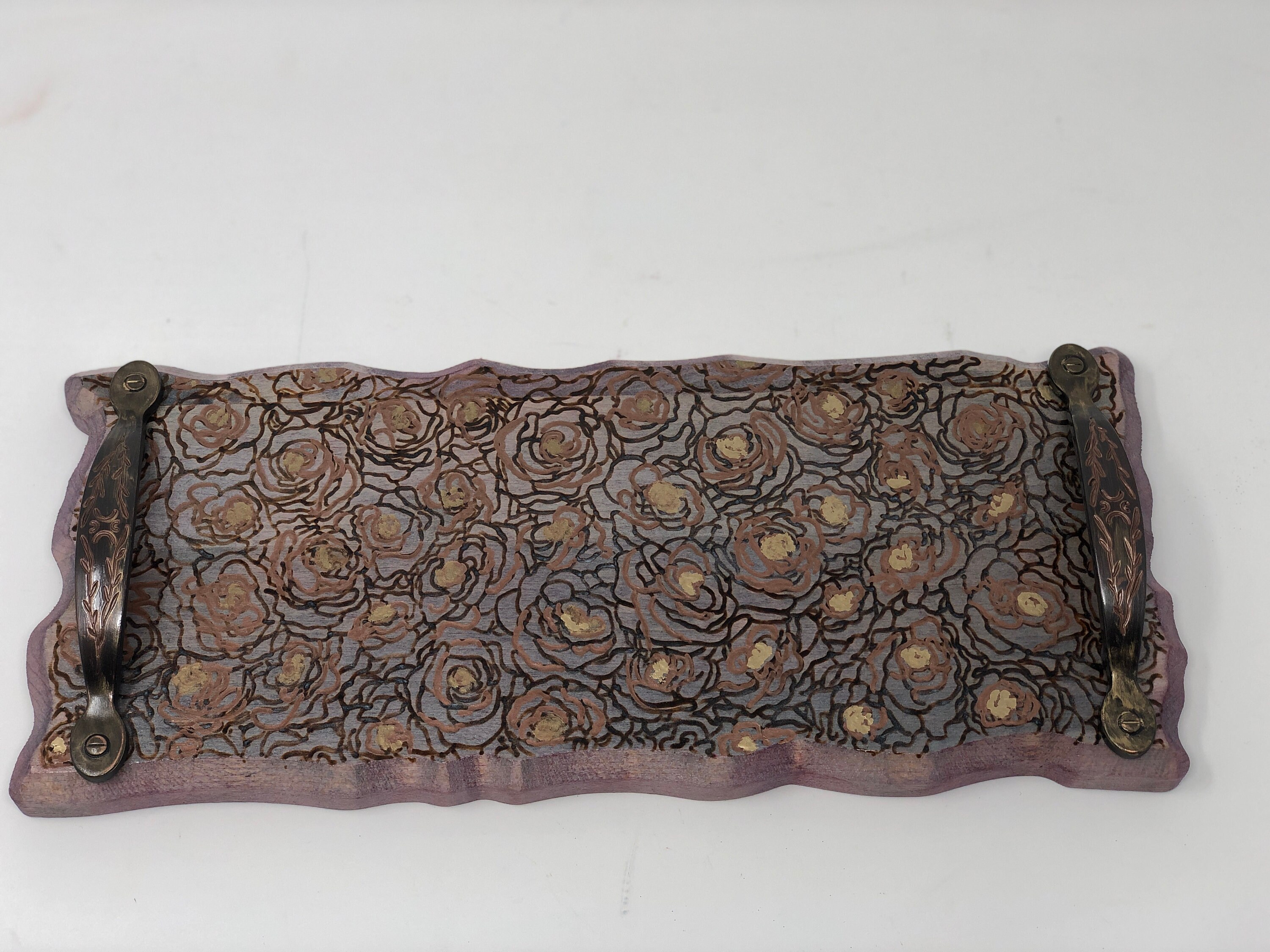 The Arabesque - Exquisite Handmade and Handcrafted Woodburned Rustic ...