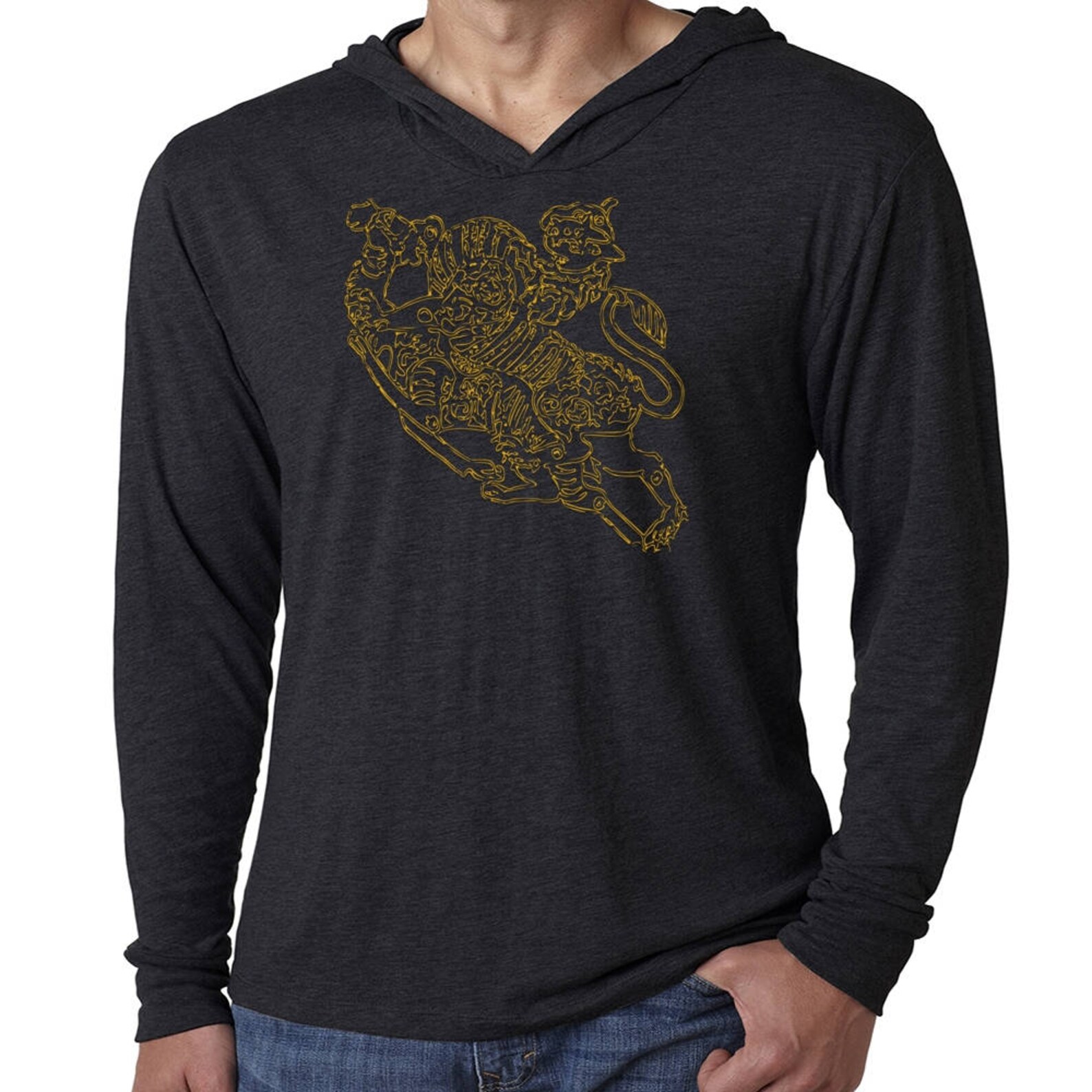 The Mantle Men's Vintage Blend Fashion Hoodie by the Arabesque - Etsy