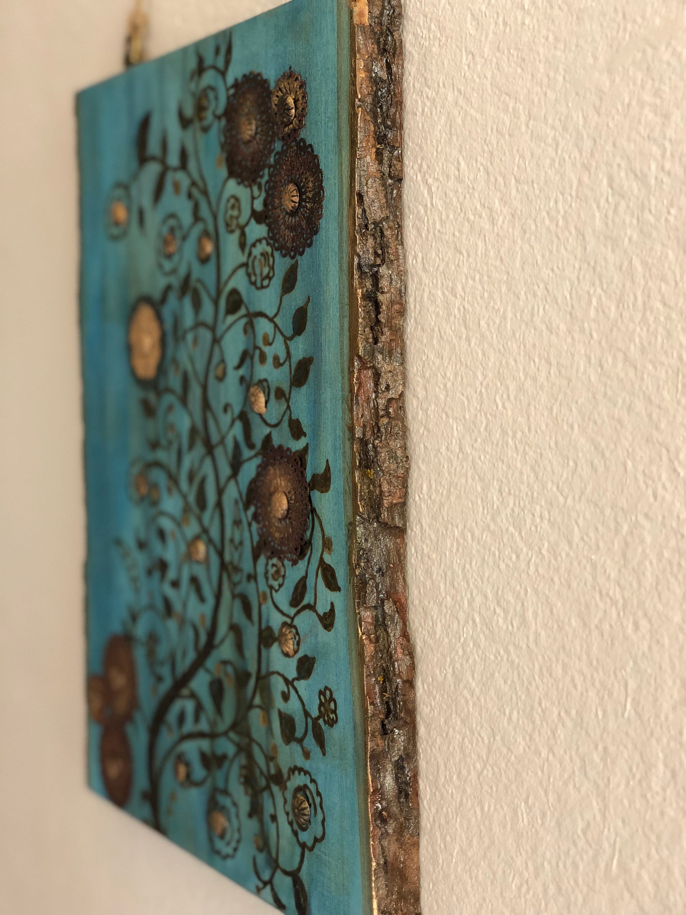 The Arabesque Wooden Handmade and Handcrafted Wall Hanging With ...
