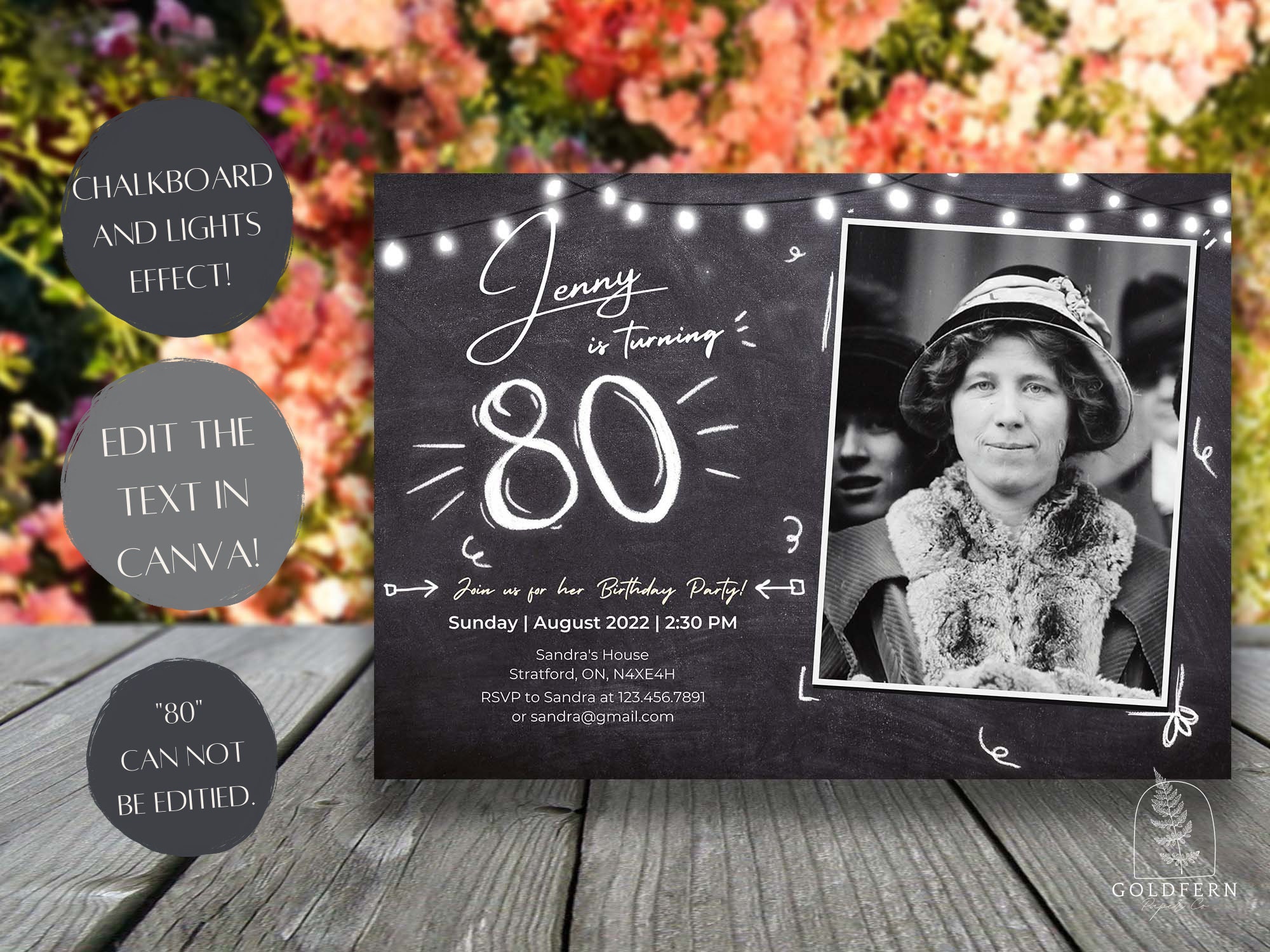 80th Birthday Invitation Ideas Ubicaciondepersonas cdmx gob mx