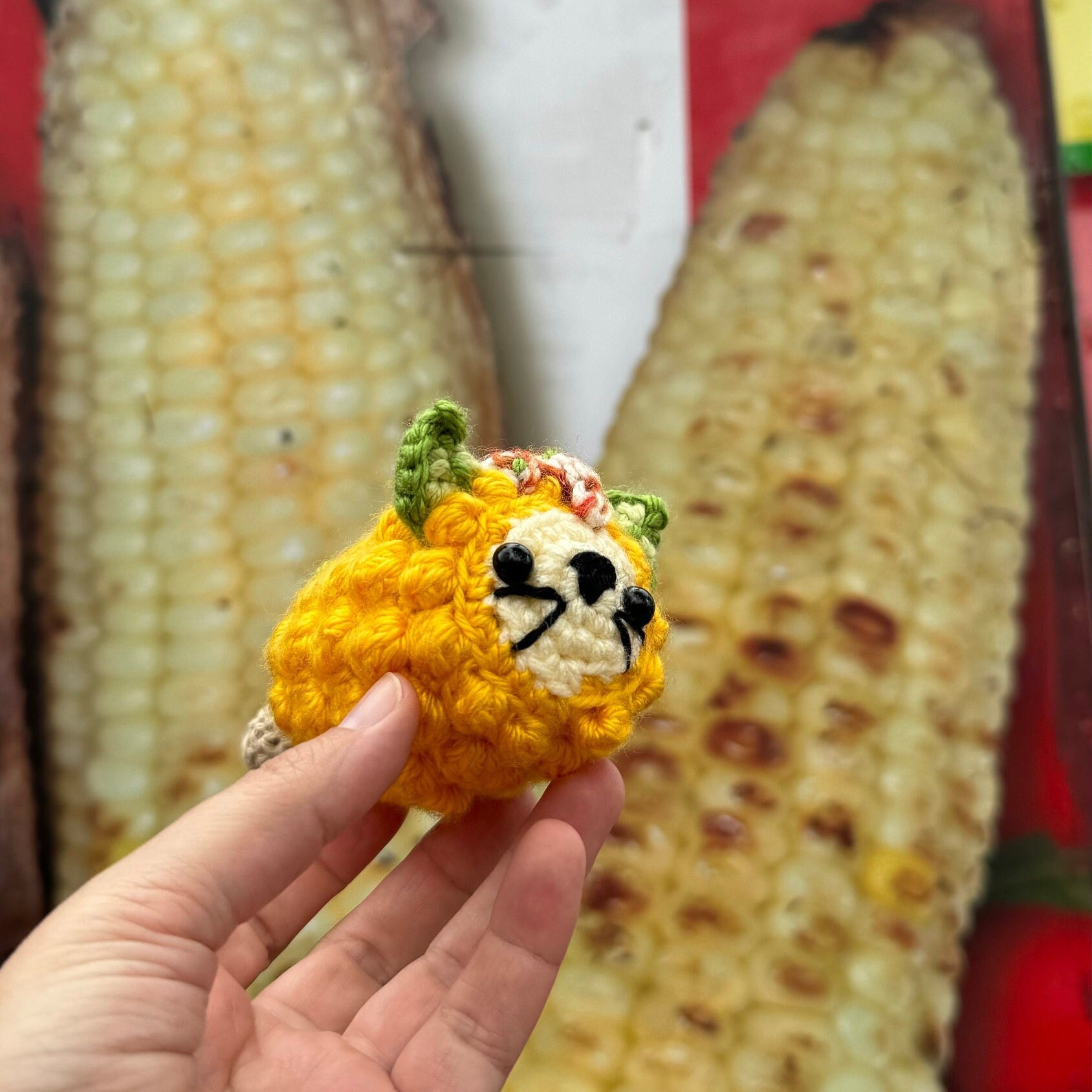 Elote Cat - Corn Cat Crochet Pattern - Etsy