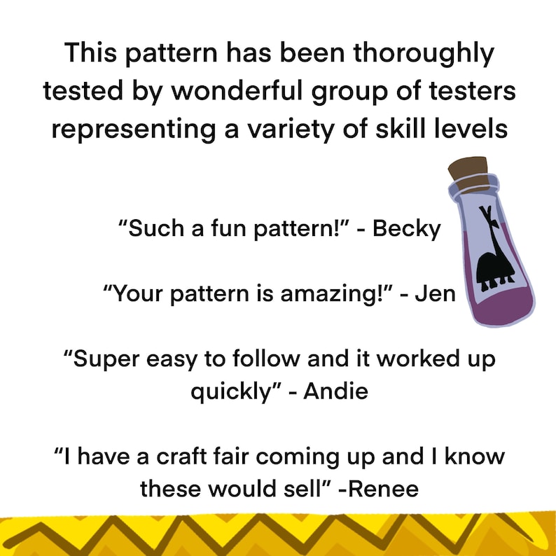 Extract of Llama - Llama Potion Bottle - DIGITAL PATTERN - Etsy