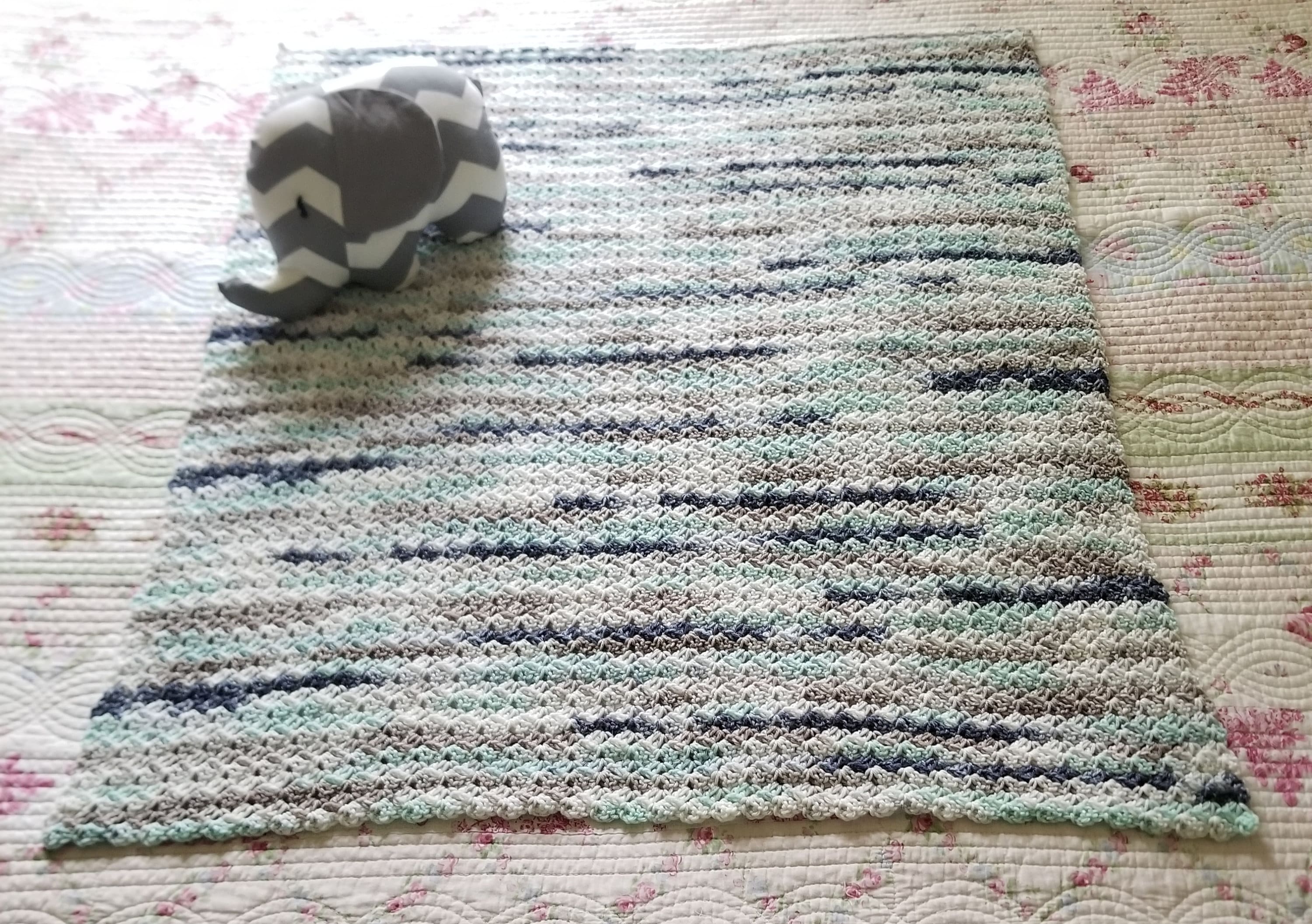 Beach Jamie Crocheted Baby Afghan - Etsy