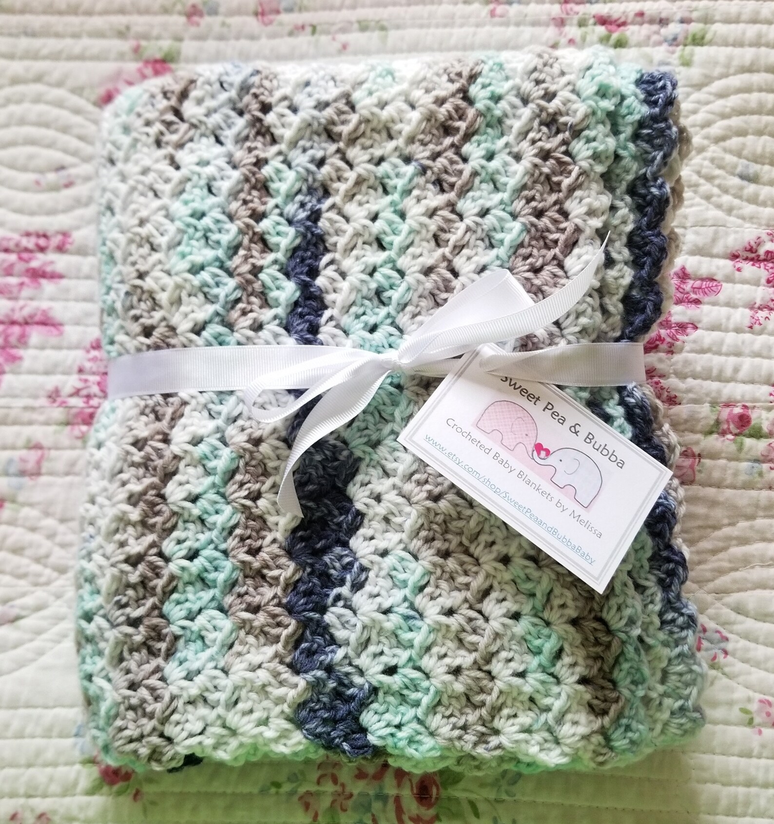 Beach Jamie Crocheted Baby Afghan - Etsy