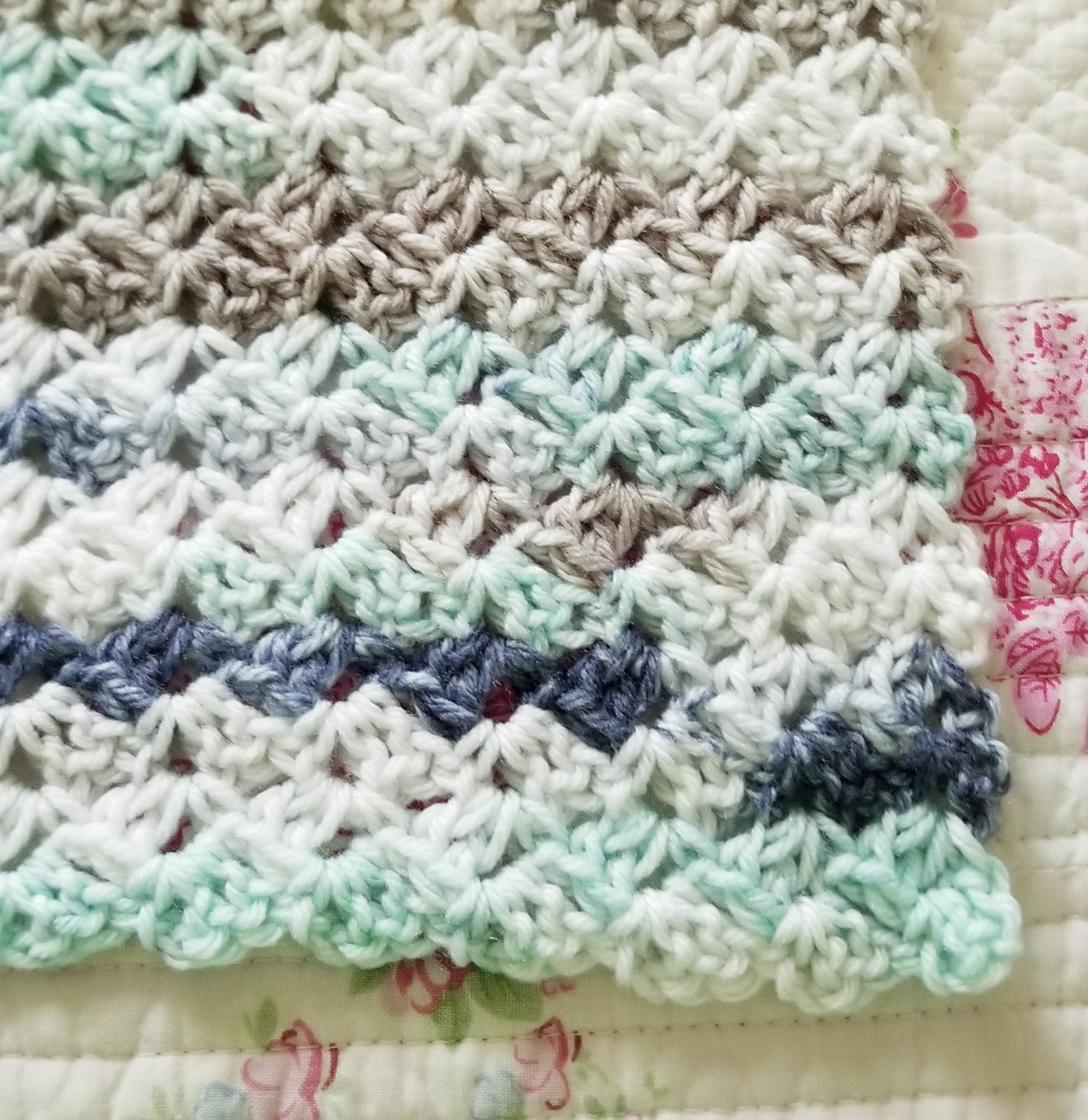 Beach Jamie Crocheted Baby Afghan - Etsy