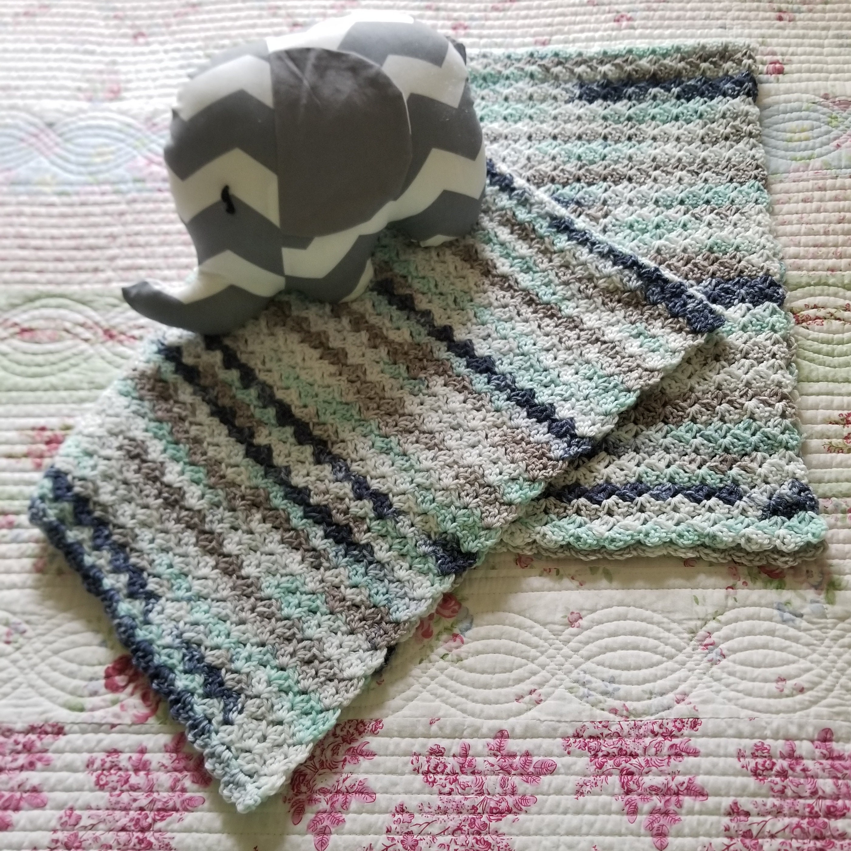 Beach Jamie Crocheted Baby Afghan - Etsy