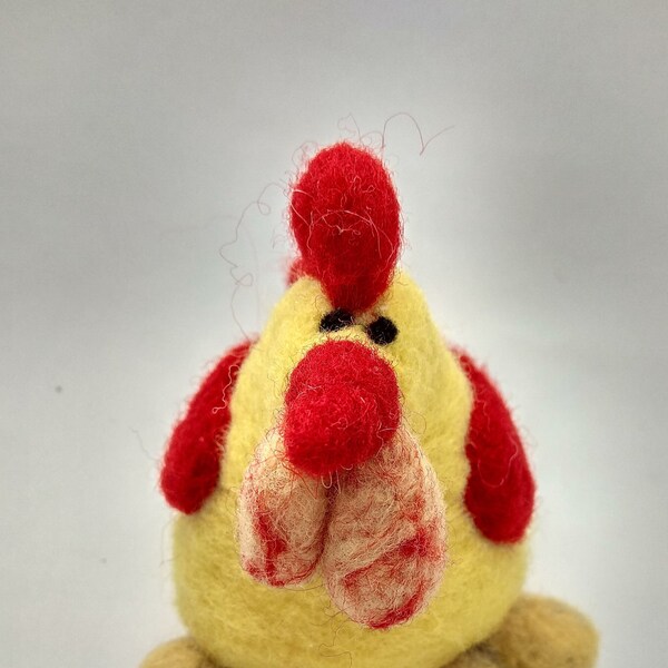 Felt Rooster - Etsy