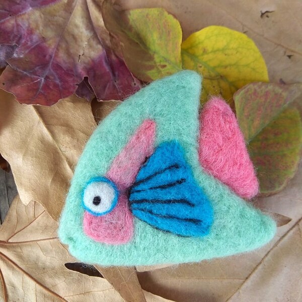 Felt Fish - Etsy