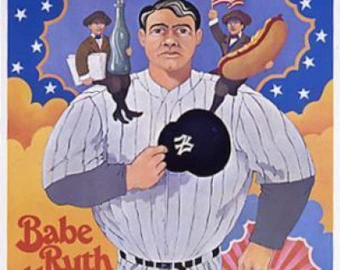 Babe Ruth Had It. Original Poster. 1971 - Etsy