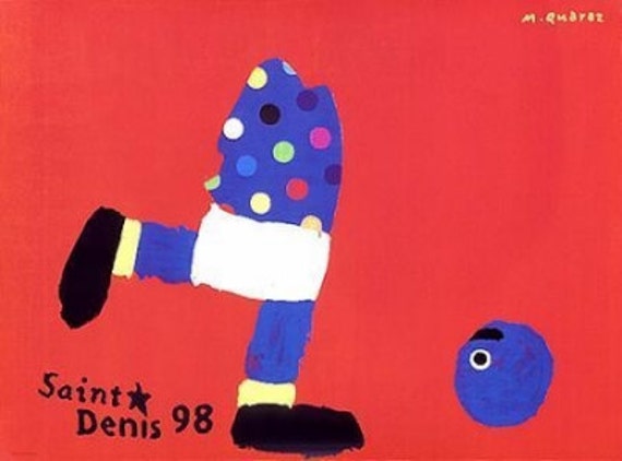 St. Denis '98. Original Poster. | Etsy