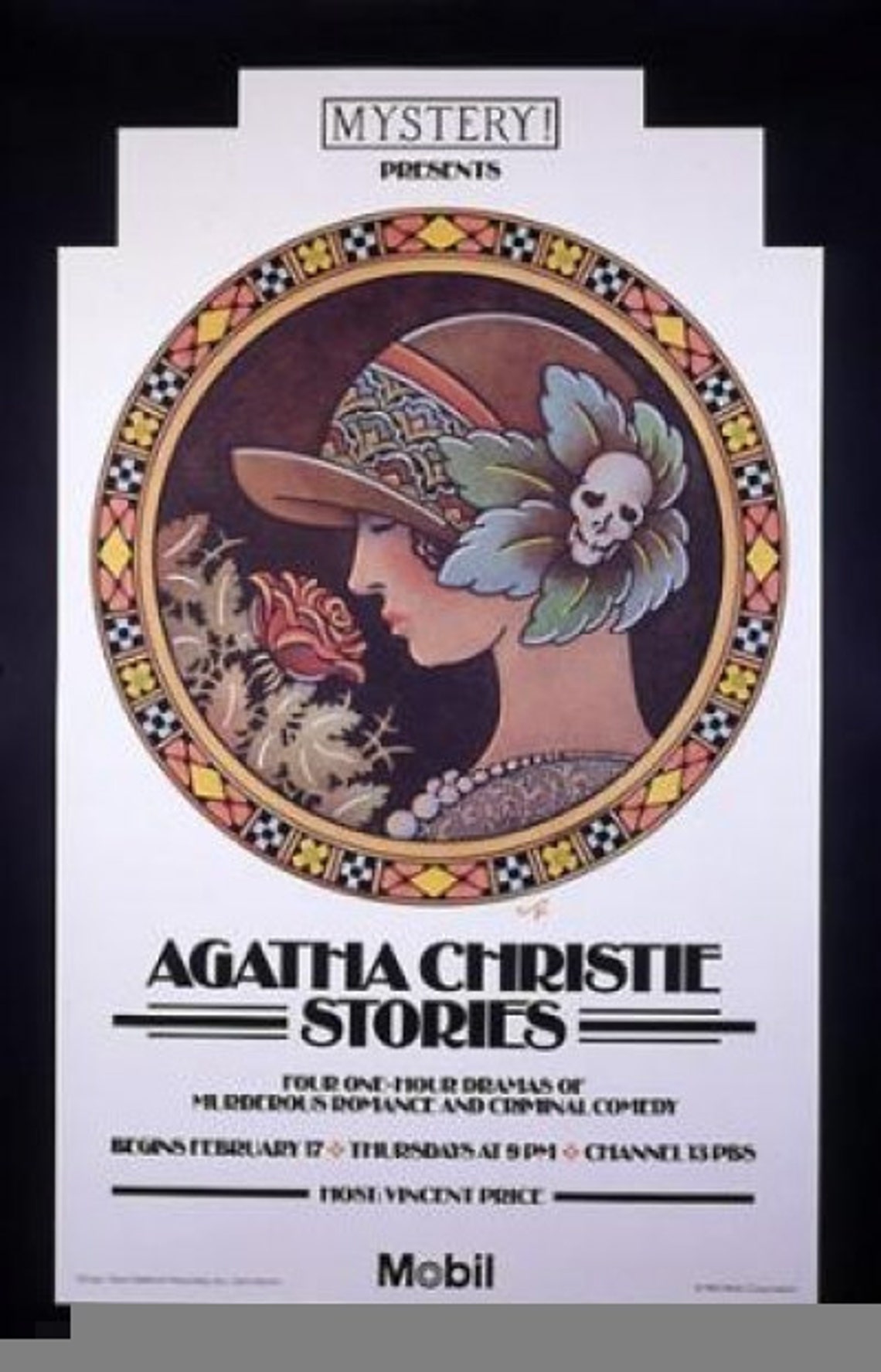Agatha Christie Stories. Original Poster. 1983 - Etsy
